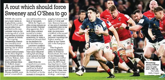 A rout which should force Sweeney and O’Shea to go - PressReader