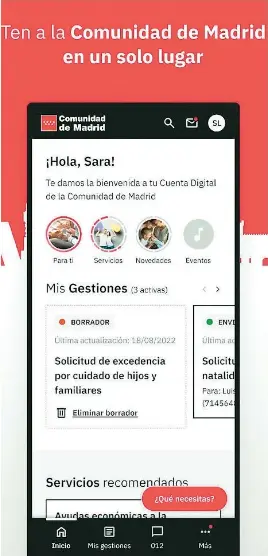 Así funciona la nueva app «Cuenta Digital» de la Comunidad de Madrid - PressReader
