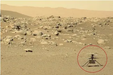 C’est la fin pour le petit hélicoptèr­e sur la planète Mars - PressReader