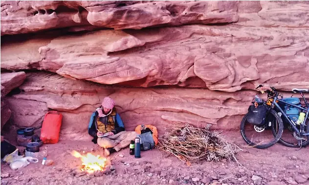 French couple cycle into Kingdom after 5,000 km in the saddle - PressReader