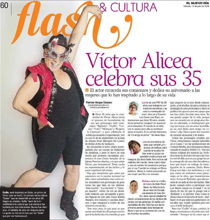 Víctor Alicea celebra 35 años de risas - PressReader