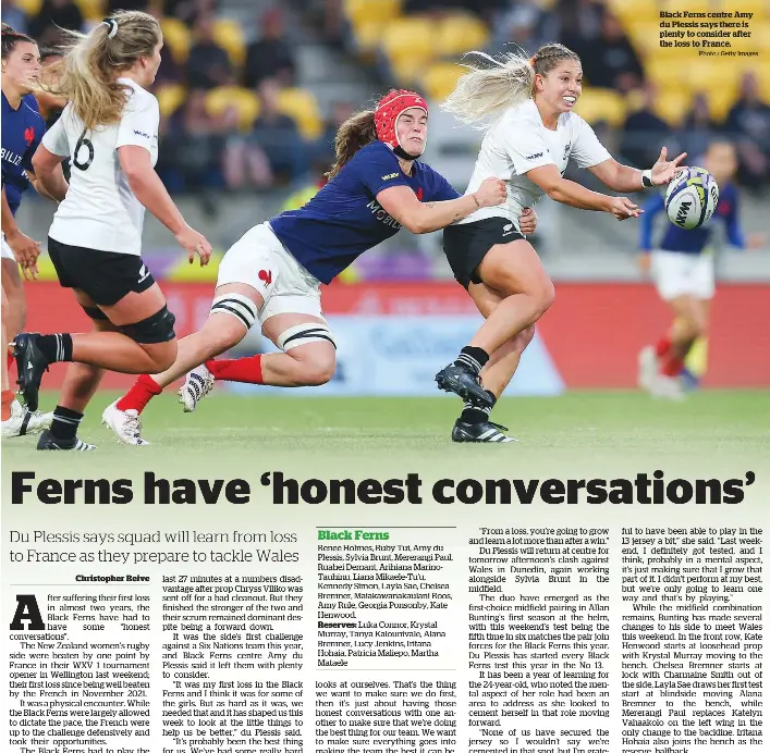 Ferns have ‘honest conversati­ons’ - PressReader