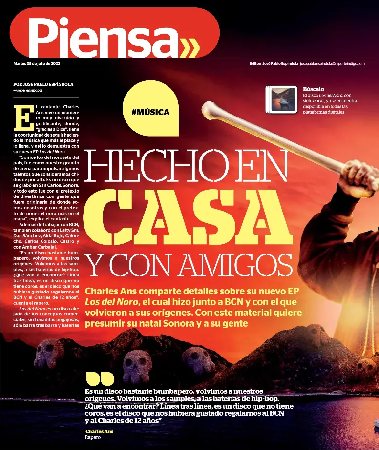 HECHO EN CASA Y CON AMIGOS - PressReader