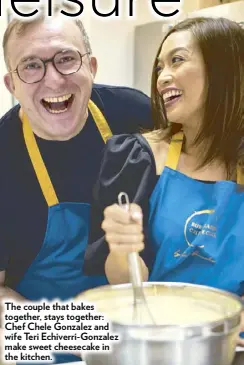 CHEF CHELE’S KITCHEN: Dating then baking - PressReader