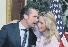 «Hegseth, moglie a vertici riservati» - PressReader
