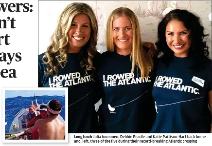 Naked rowers: We couldn’t sleep apart after 45 days crossing sea ...