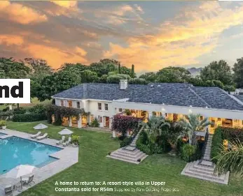 Rich pickings with cheap rand - PressReader