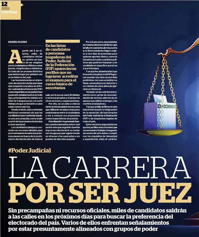 LA CARRERA POR SER JUEZ - PressReader
