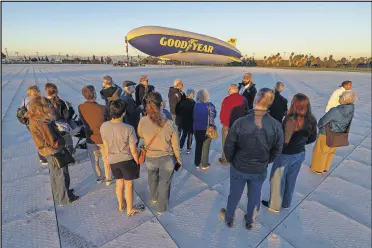 Goodyear blimp has fans floating on air - PressReader
