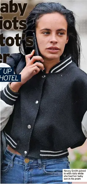 News Mum took baby in pram to riots – alongside tot’s grandmothe­r ...