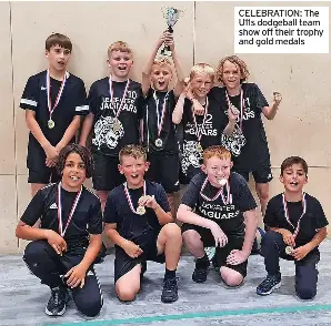 Newly-formed city dodgeball club lifts trophy | Leicester Mercury ...