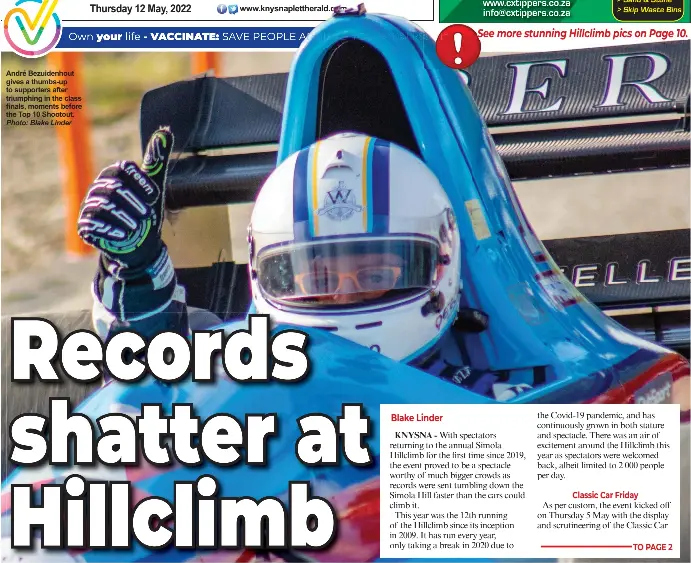 Records shatter at Hillclimb - PressReader