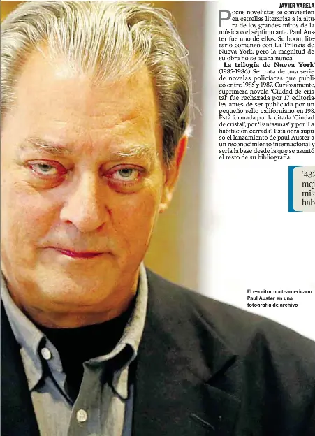 Los imprescind­ibles de Paul Auster - PressReader
