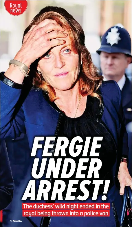 FERGIE UNDER ARREST! - PressReader