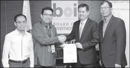 UPPC’s paper machine line gets BOI incentives - PressReader
