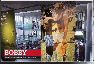 Brit icons.. in the Pele museum - PressReader