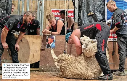 Shear brilliance as Una smashes world record - PressReader