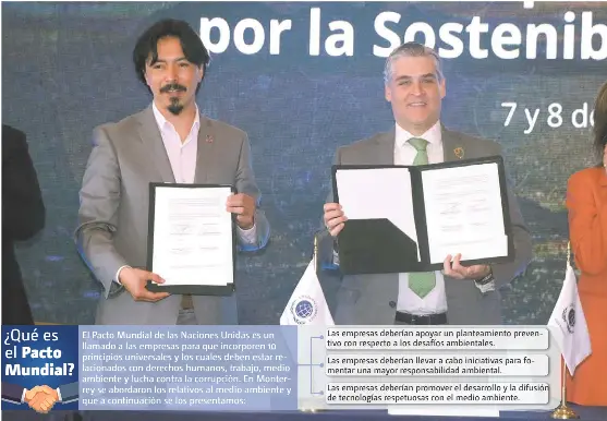 Reconocen adhesión de IP de NL a la agenda sostenible - PressReader