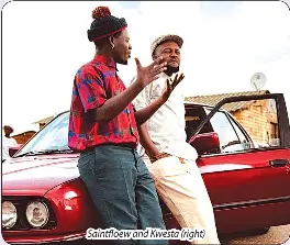 SAINTFLOEW ROPES IN SA RAPPER KWESTA - PressReader