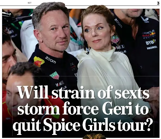 Will strain of sexts storm force Geri to quit Spice Girls tour? - PressReader