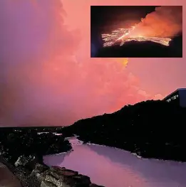 Iceland volcano erupts again, spewing fountains of lava into the air ...