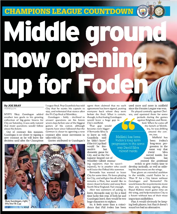 Middle ground now opening up for Foden - PressReader