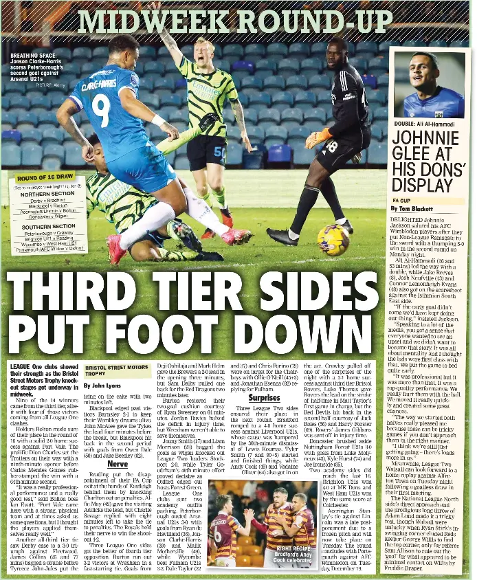 THIRD TIER SIDES PUT FOOT DOWN - PressReader