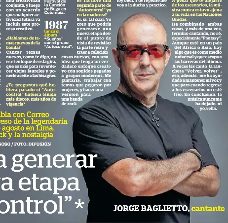 “Se podría generar una nueva etapa de Autocontro­l”* - PressReader