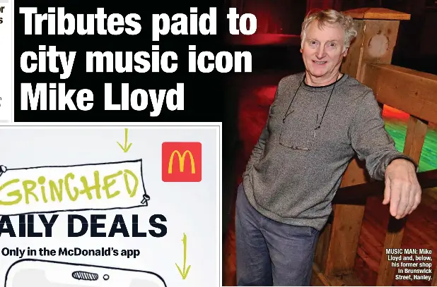 TRIBUTES PAID TO CITY MUSIC ICON MIKE LLOYD - PressReader