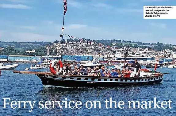 Ferry service on the market - PressReader