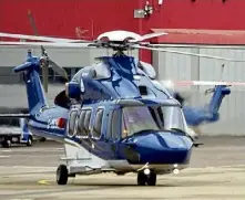 Helicopter stranded on oil platform after blades snap in storm - PressReader