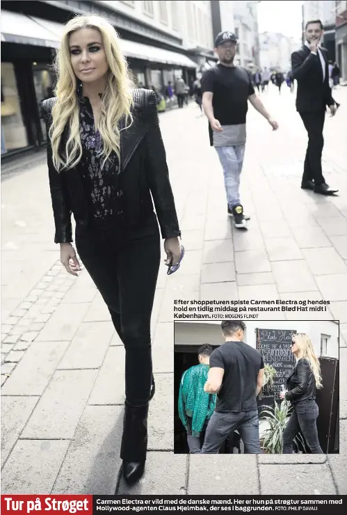 CARMEN ELECTRA PÅ BYTUR I KØBENHAVN: Jeg er vild med danske maend - PressReader