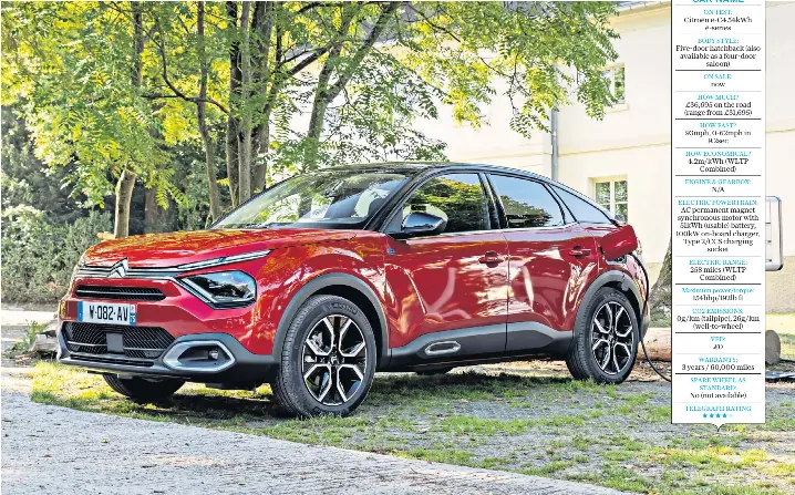 Citroën ë-C4 review: bigger battery improves a comfy EV, but there’s a ...