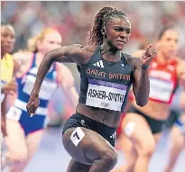 Asher-smith into 200m final after Paris heartbreak - PressReader