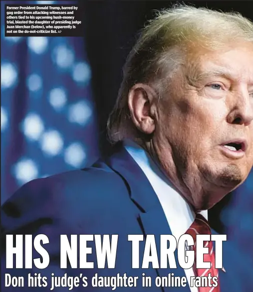 HIS NEW TARGET - PressReader