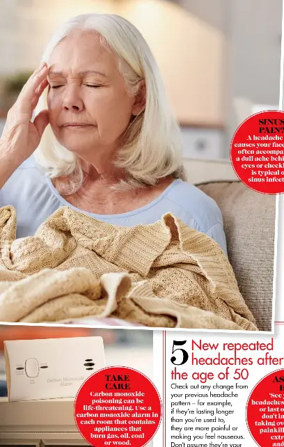 5 New repeated headaches after the age of 50 - PressReader