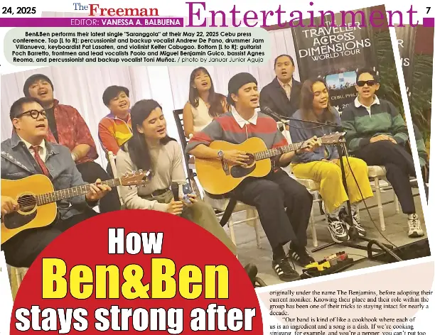 How Ben&Ben stays strong after nearly a decade - PressReader