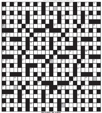 GIANT CROSSWORD - PressReader