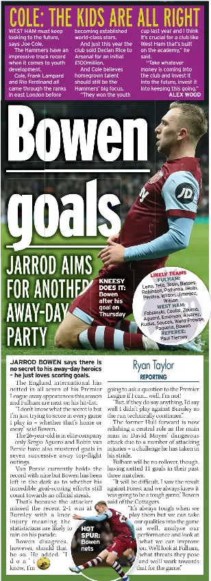 Bowen goals - PressReader