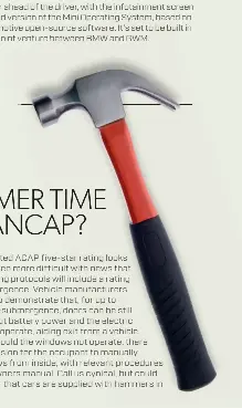 HAMMER TIME FOR ANCAP? - PressReader