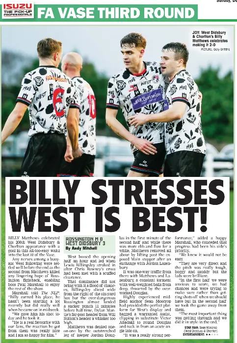 BILLY STRESSES WEST IS BEST! - PressReader