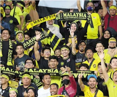 Roaring support still assured for Harimau Malaya despite reduced crowd ...