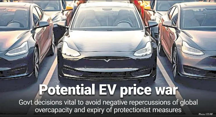 Potential EV price war - PressReader