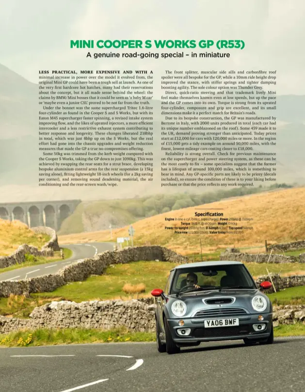 MINI COOPER S WORKS GP (R53) - PressReader