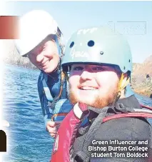 The great outdoors beckons for student green influencer Tom - PressReader