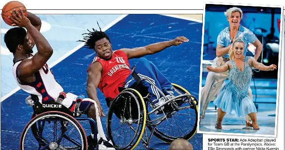 Is Paralympia­n Ade’s athleticis­m about to make him Strictly’s first ...