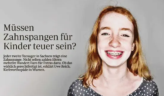 Müssen Zahnspange­n für Kinder teuer sein? - PressReader