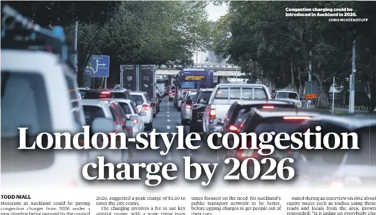 London-style congestion charge by 2026 - PressReader