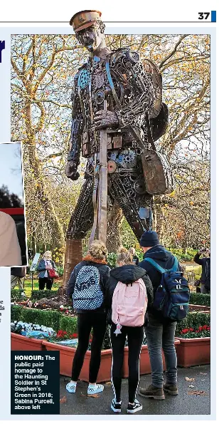 Solicitor gets MBE for bringing WWI statue to Ireland for tribute ...