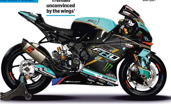 BMW M1000RR ‘IT’S ALL ABOUT USING THAT POWER’ - PressReader